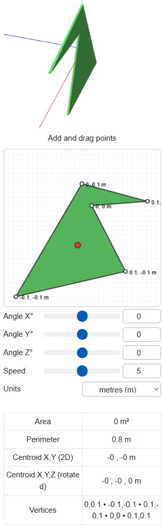 Centroid Calculator for Plane Figures